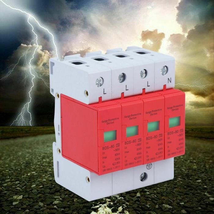 Parafoudre parafoudre maison parafoudre parafoudre 4 pôles 80KA ...