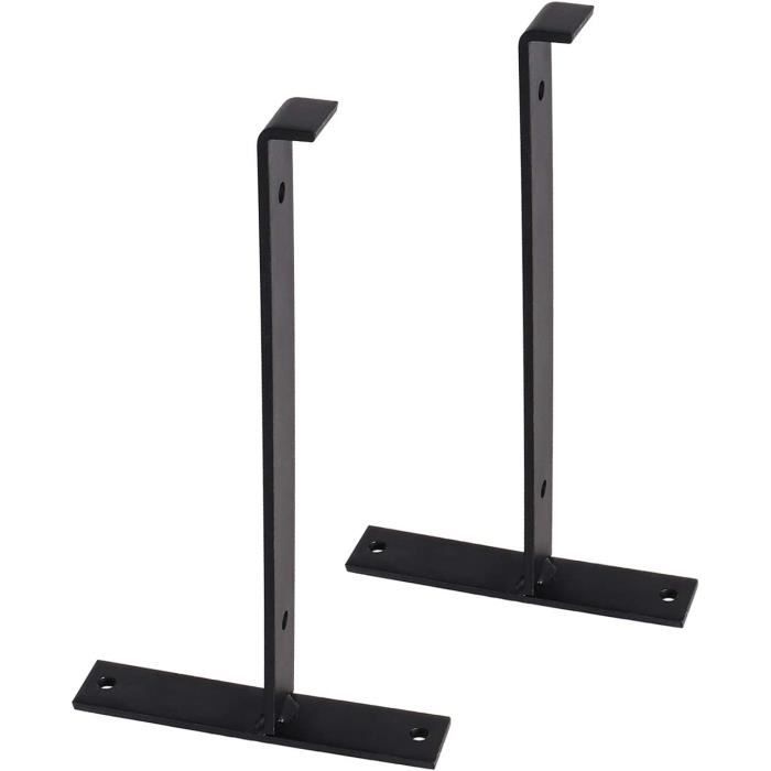 AJW-Équerre Murale Métal Vintage Equerre Etagere Industrielle Facile À ...