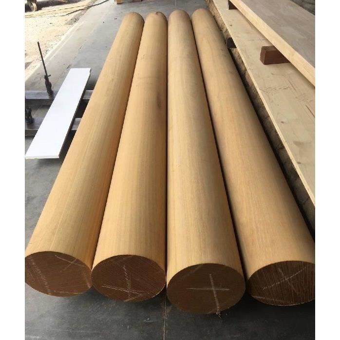 Poutre Ronde Bois Iroko Massif 15x300 - Cdiscount Bricolage