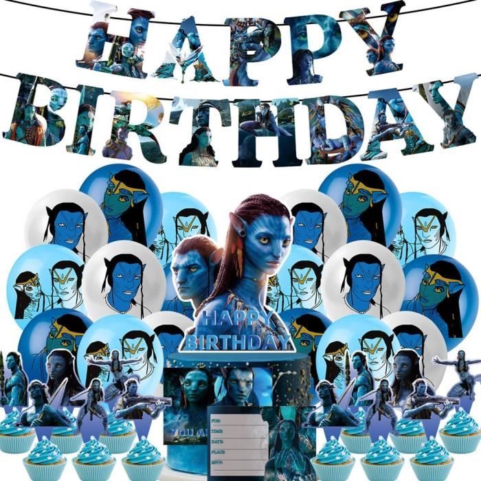 Décoration De Ballon D'Anniversaire D'Avatar, Anniversaire D'Avatar ...