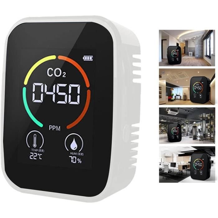 Détecteur De Dioxyde De Carbone, Co2 Meter Testeur De Capteur D ...