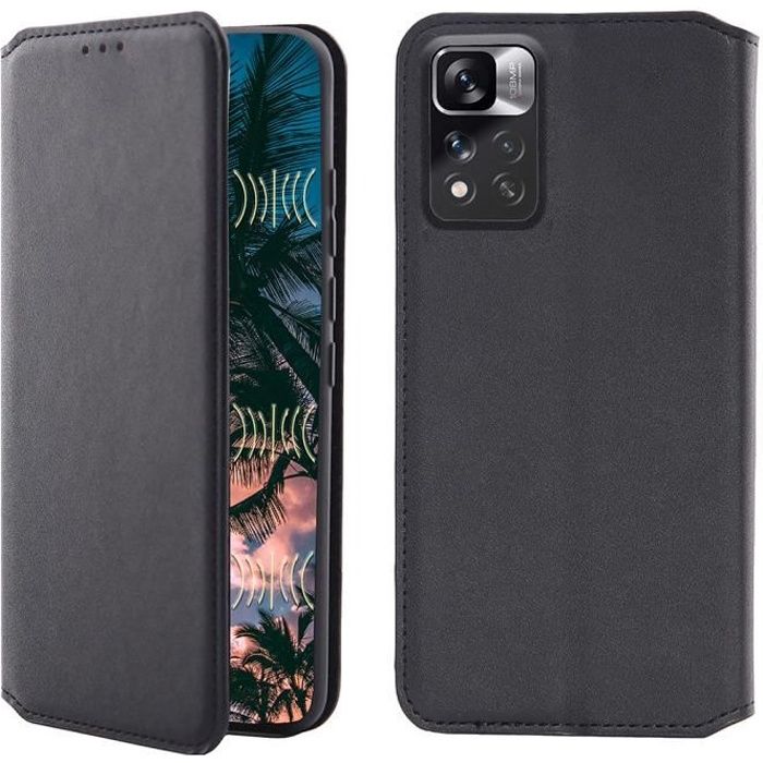 Coque pour Xiaomi Redmi Note 11 Pro Plus 5G - Portefeuille Cuir (Redmi ...