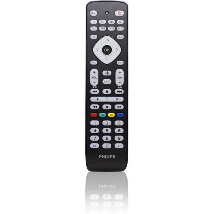 Philips Srp2018-10 Télécommande Universelle 8 En 1 Compatible 800 ...