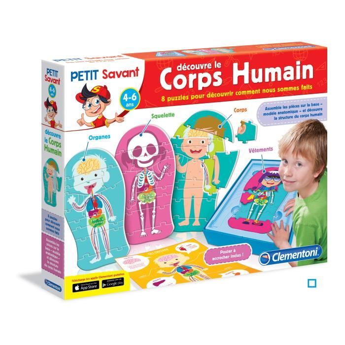 CLEMENTONI - Le corps humain - Cdiscount Jeux - Jouets