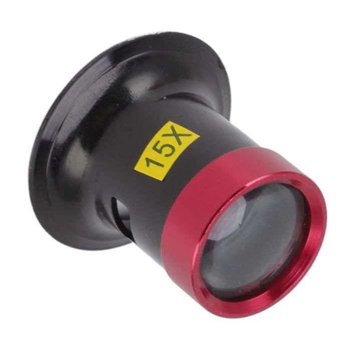 EBTOOLS Loupe loupe de bijoutier Loupe d'horloger 15X Loupe de ...