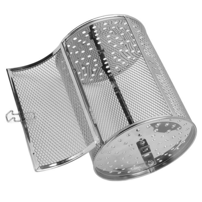 Cage de four rotative en acier inoxydable EJ.LIFE avec porte amovible ...