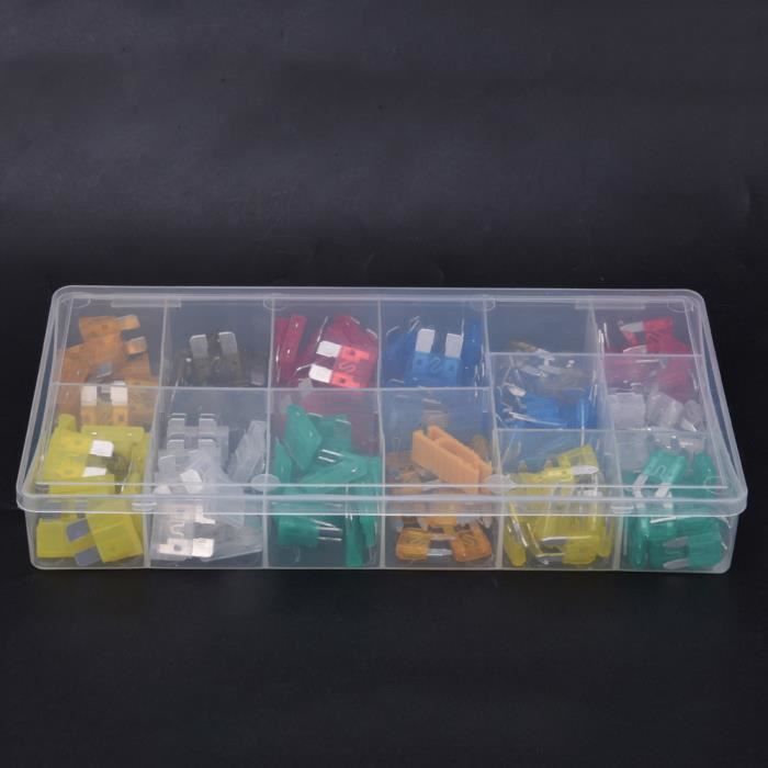 Ej Life Kit De Fusibles Mixtes Kit De Fusibles à Lame De 220 Pièces