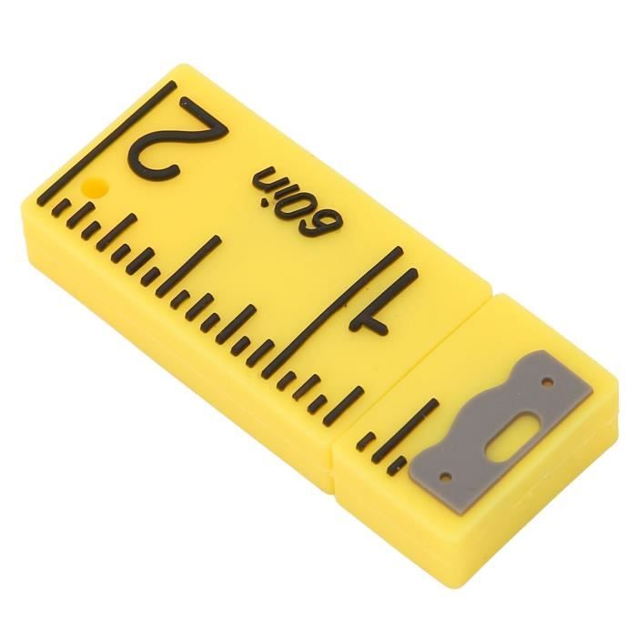 Fdit disque U de dessin animé U Disk Yellow Cartoon 3D Ruler Model USB ...