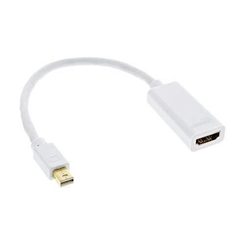 InLine ® Câble Adaptateur Mini DisplayPort HDMI avec Prise Audio Mini ...