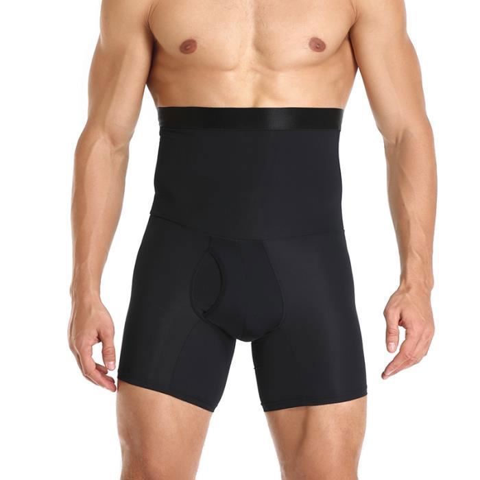 Bustier-corset,Boxer taille haute pour homme,sous-vêtement amincissant ...