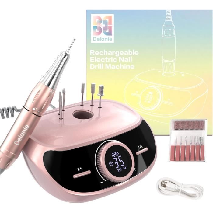 Ponceuse Pour Ongles Professionnel 35000Rpm, Ponceuse Ongles ...