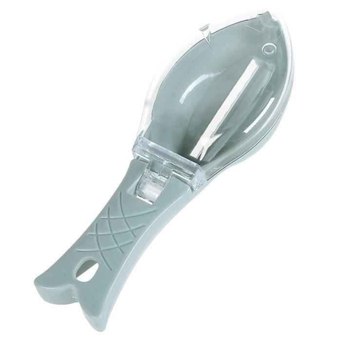 Grattoir à écailles de poisson en plastique - SODIAL - DRFT1 - Blanc ...