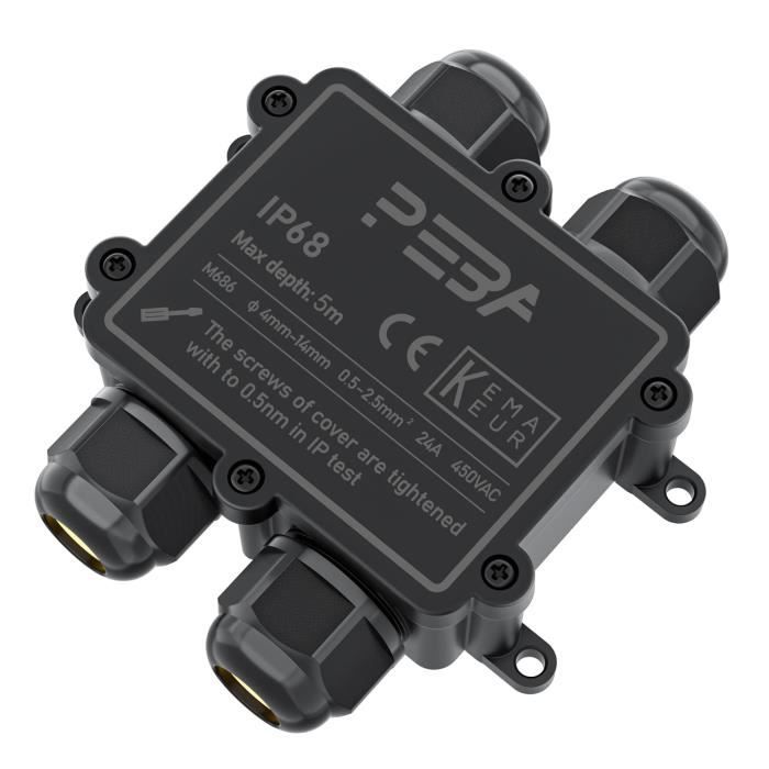 PEBA Boîte de dérivation étanche IP68 - Etanche Boîte de Jonction ...