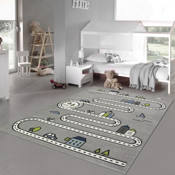 Tapis pour enfants Tapis de route Tapis d'apprentissage avec rues et ...