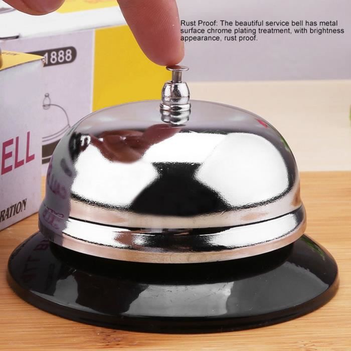 MAD cloche de service de bureau Cloche de Service en Métal argenté de ...