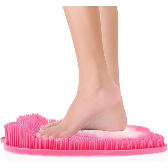Grand Épurateur De Pieds De Douche En Silicone Tapis De Douche Masseur ...