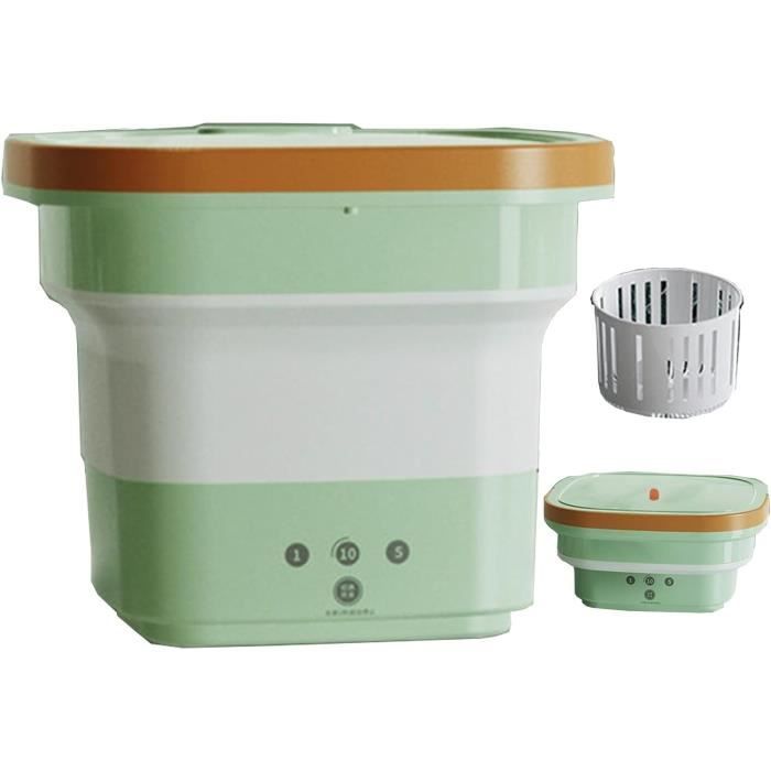 Machine A Laver Portable 4.5L, Mini Machine À Laver Pliable, Avec ...