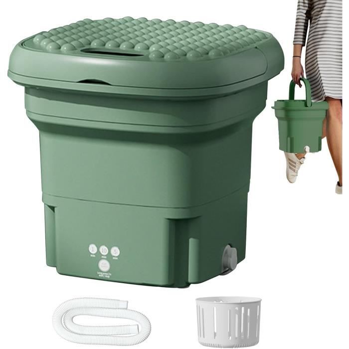 Laveuse Portative,Petite Laveuse Avec Vidange - Lave-Seau Pliable Pour ...