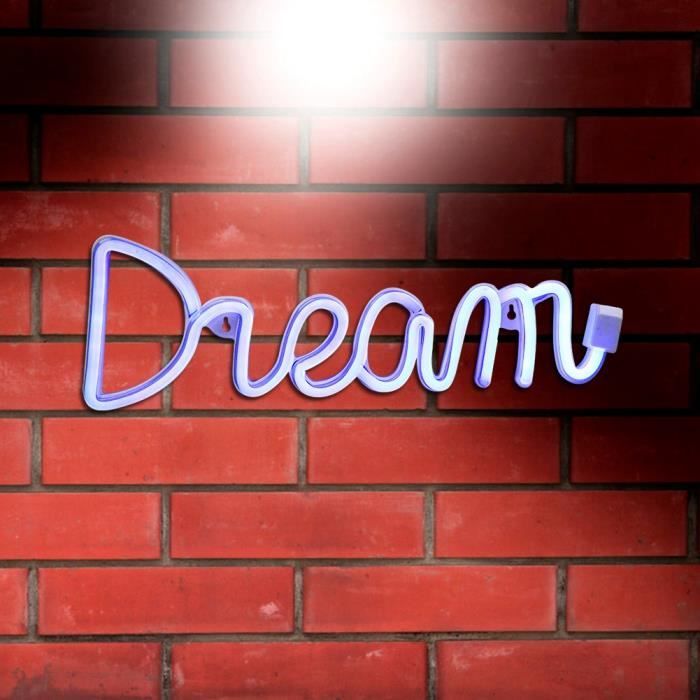 Lumière LED décorative unique et innovante en forme de rêve pour ...