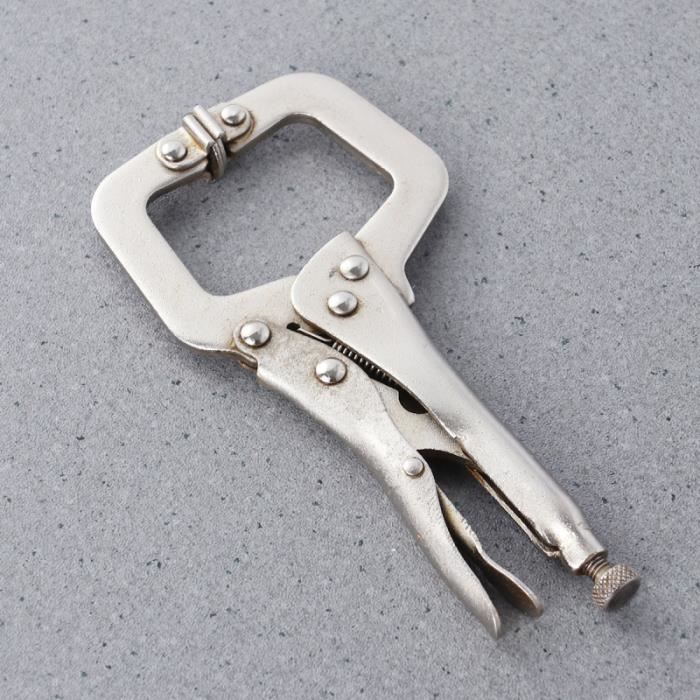 1 Pc C-Clamp Face Pince 6 Pouces En Acier Résistant Verrouillage Bois C ...