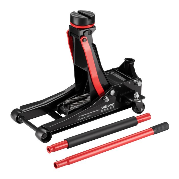 XPOtool Cric hydraulique de plancher manœuvrable de 3T Poids 29 kg Hau ...