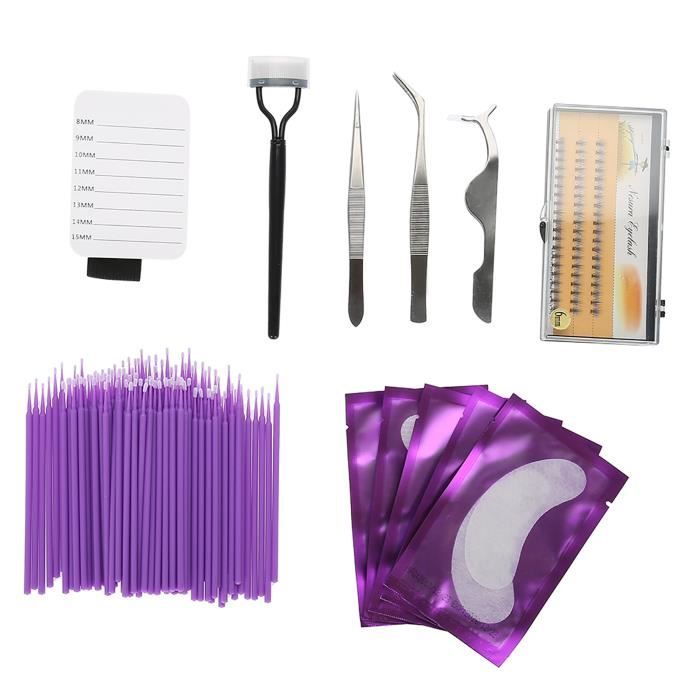 Kit d'extension de cils - ZERONE - DA007 - Outils de maquillage ...