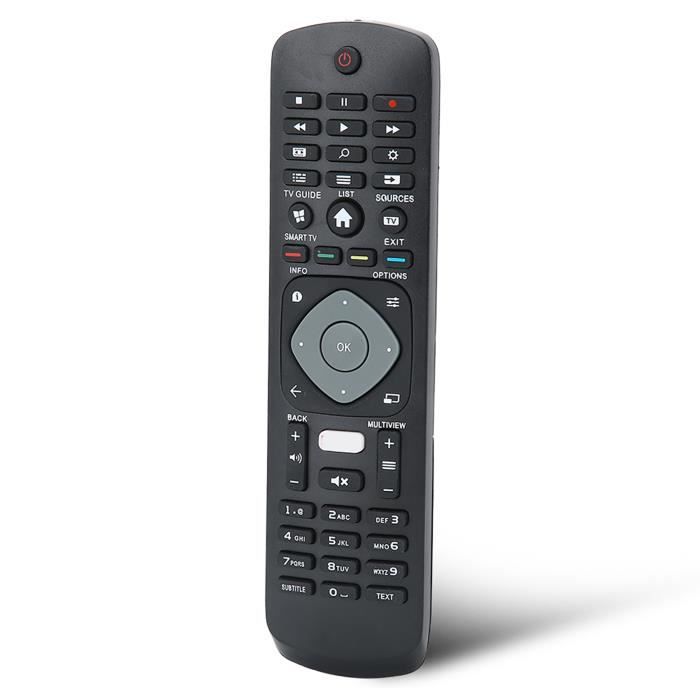 Télécommande TV pour Philips HOF16H303GPD24 SMART NETFLIX 398GR08B ...