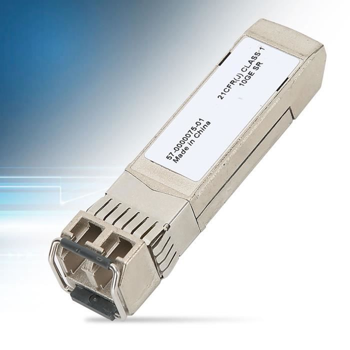 Module de fibre 10G SFP, module optique d'émetteur-récepteur pour le ...