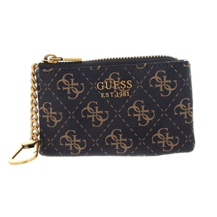 GUESS Izzy SLG Pouch Brown Logo / Cognac [217022] - cas clé porte ...