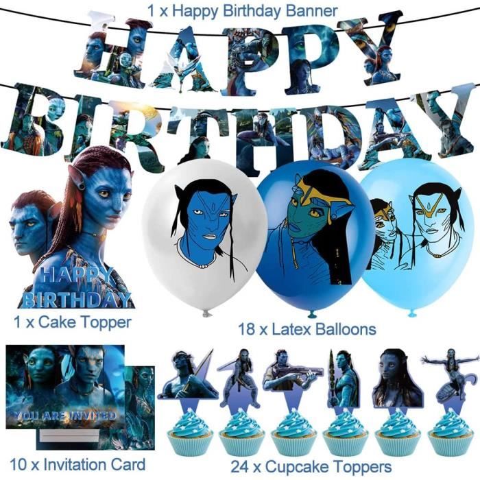 Décoration De Ballon D'Anniversaire D'Avatar, Anniversaire D'Avatar ...
