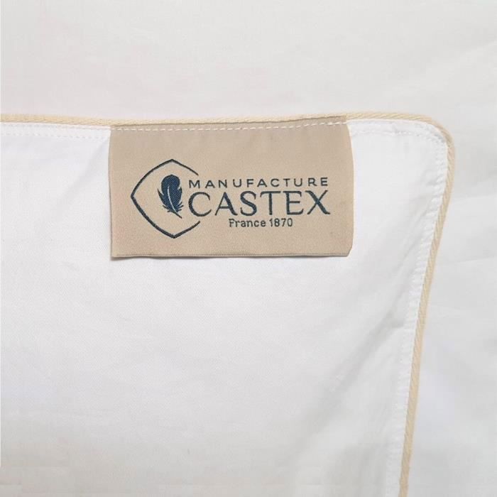 Couette Couple bi-thermique duvet d'oie Castex - 240x220cm - Cdiscount ...