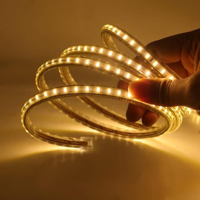 Ruban À Led Avec Gradable - 7M Bande Led 3000K 4000K 6000K Blanc Froid ...