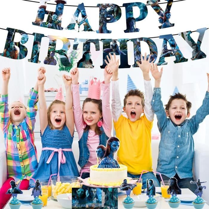 Décoration De Ballon D'Anniversaire D'Avatar, Anniversaire D'Avatar ...