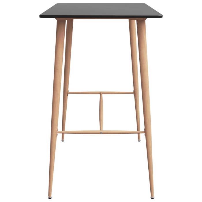 VidaXL Ensemble de Bar 7 pcs Table et Chaises de Bistrot Meubles de Pub ...
