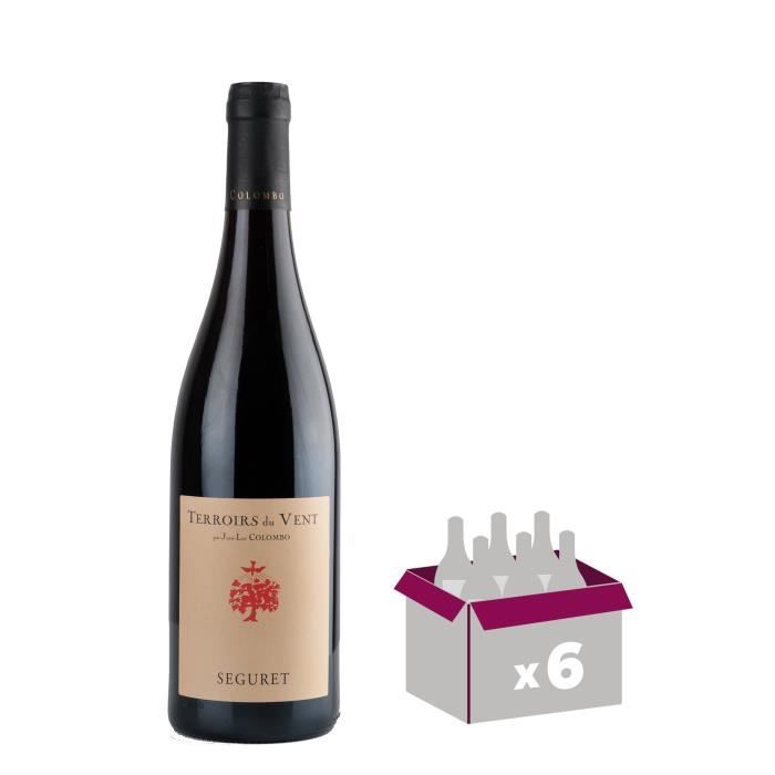 Terroirs du Vent 2016 Séguret - Vin rouge des Côtes du Rhône - La cave ...