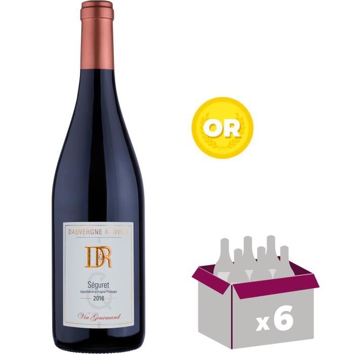 Dauverne-Ranvier 2016 Séguret - Vin rouge du Vallée du Rhône - La cave ...