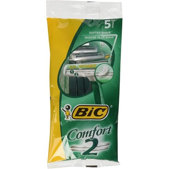 Bic Comfort 2 Double Lame Rasoir Jetable Lot de A153 - Cdiscount Au ...