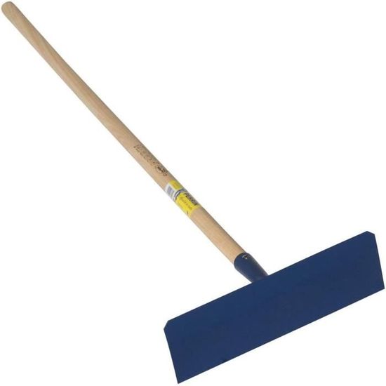 Outils Racloir Cantonnier Douille Soudée Emmanché Droit 130 30cm ...