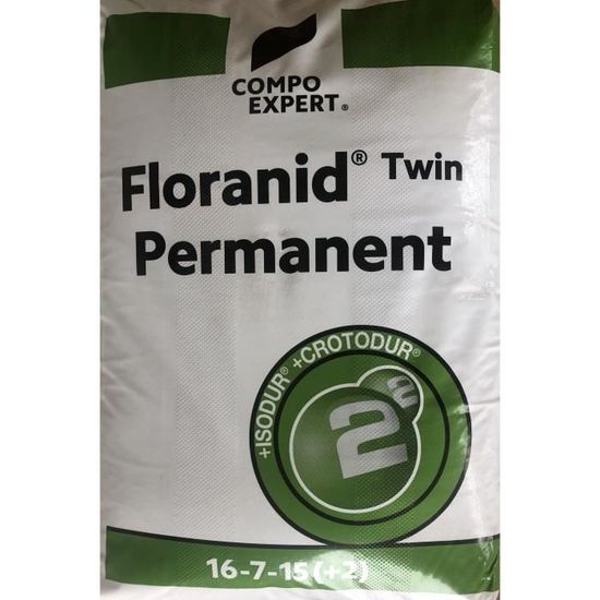 Floranid TWIN Permanent 25kg 16/07/15 (+2) - Cdiscount Jardin