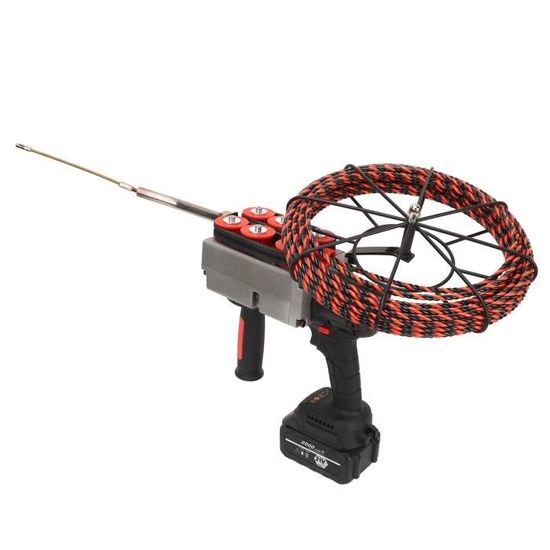 HURRISE Perceuse Automatique sans Fil, Passe-Fils Mural Brushless, 80 à ...