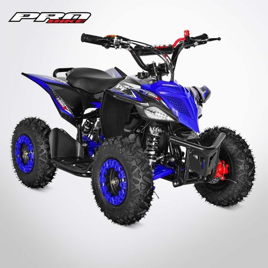 Pocket Quad TIRAX 49 - Mini Quad Enfant 50cc - Bleu - Cdiscount Auto