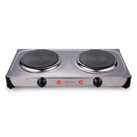 Double plaque de cuisson electrique 2000w - Cdiscount Electroménager
