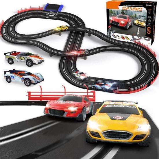 Pistes de course électriques pour garçons et enfants comprend 4 ...