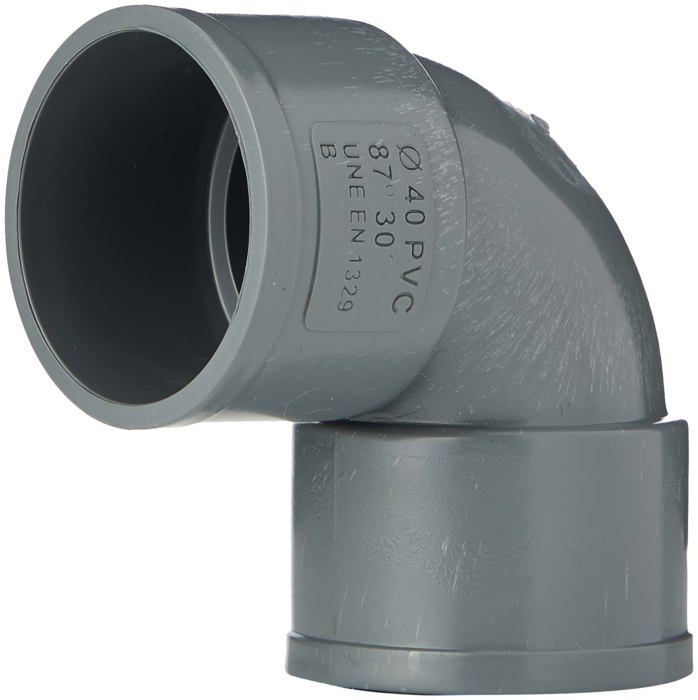 Coude - Anzapack - 855552X - PVC femelle-femelle - 40 mm - 87 ...