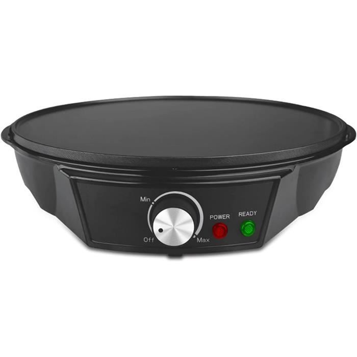 Crêpière électrique, Machine à crêpes et crêpes électrique 1200W 30Cm ...