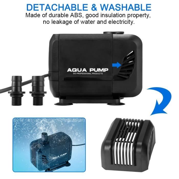 AQUA PUMP Model HY-304 Pompe à eau pour Aquarium - Cdiscount Animalerie
