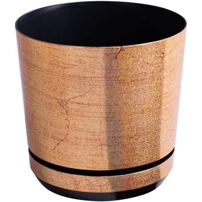 Pot de Fleur - Les Rayons du Soleil 16 cm - Pot de Fleur avec Trous de ...