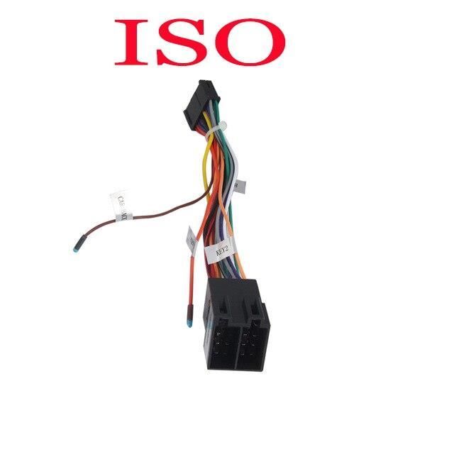 Iso Voiture MP5 Radio ISO fil câblage faisceau adaptateur connecteur ...