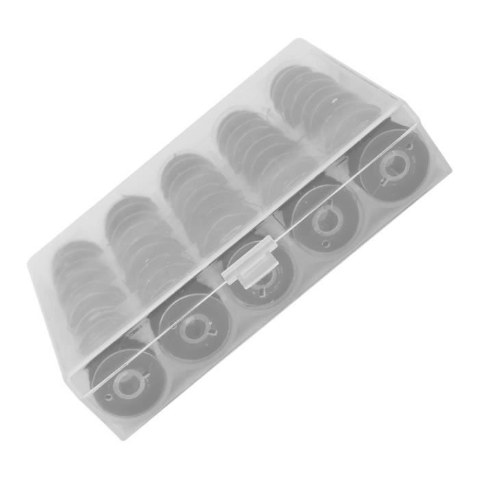 Cikonielf bobines à coudre Bobine 25 pièces avec fil d'enroulement de ...