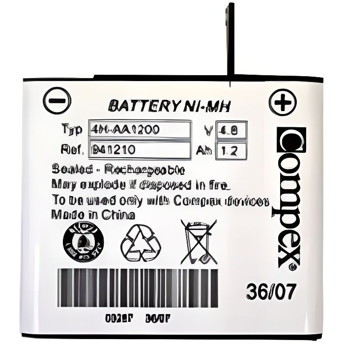Batterie - Compex - Standard - Pour tous les modèles - Multisport ...
